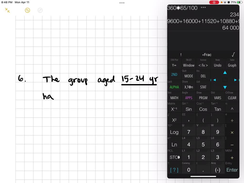 SOLVED: 'here is a line graph showing the number of persons of different age groups killed in ...
