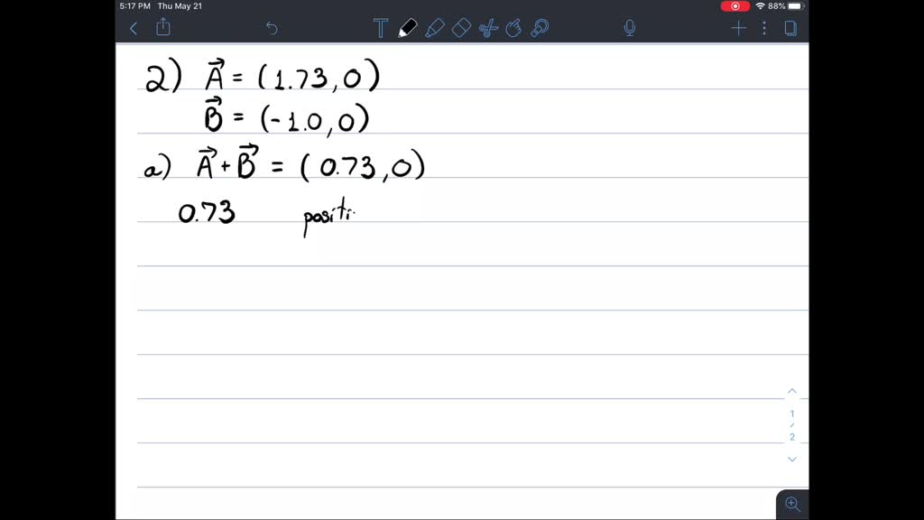 solved-vector-is-directed-along-the-positive-x-axis-and-has