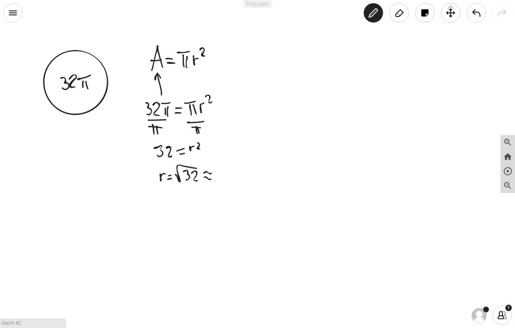 SOLVED: The square shown has a perimeter of 32 units. The square is ...