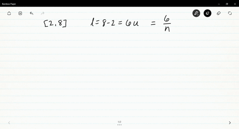 SOLVED:If the given interval is divided into n equal subintervals, find the width of each ...