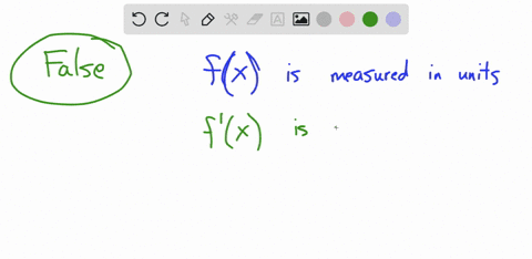 ⏩SOLVED:Explain what is wrong with the statement. True or False? The… | Numerade