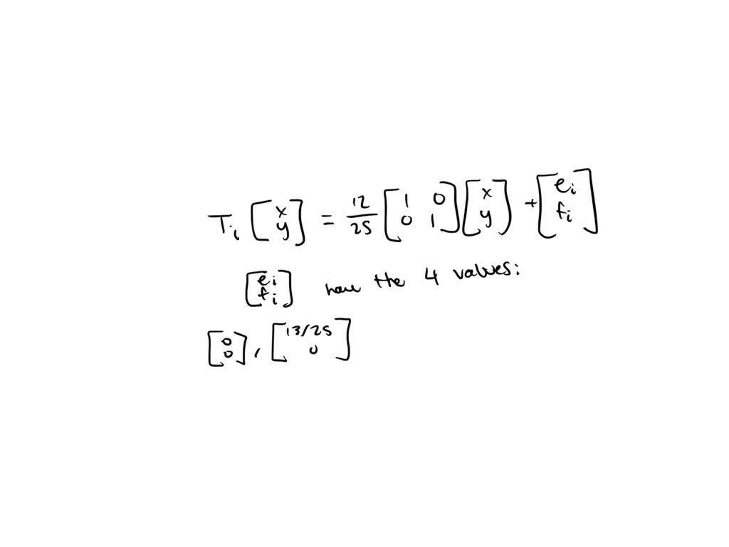 A Determine The Fractal Similarity Dimension Of The Fractal Shown In Fig 2 9 B Explain