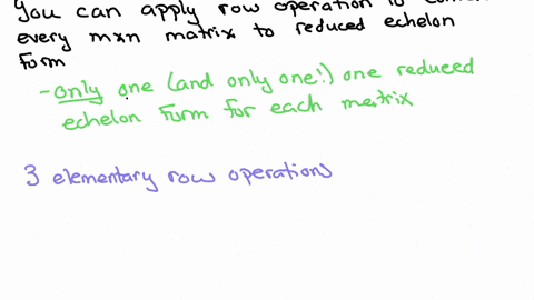 SOLVED:If from a starting linear systems we derive by Gauss's Method ...