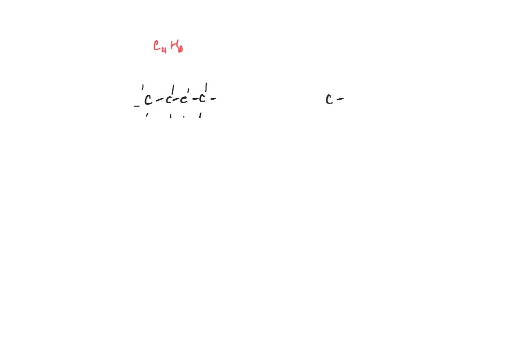 SOLVED:There are two different substances with the formula C4 H10. Draw both, and tell how they ...