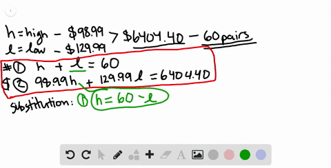 SOLVED:For the following exercises, use a system of linear equations ...