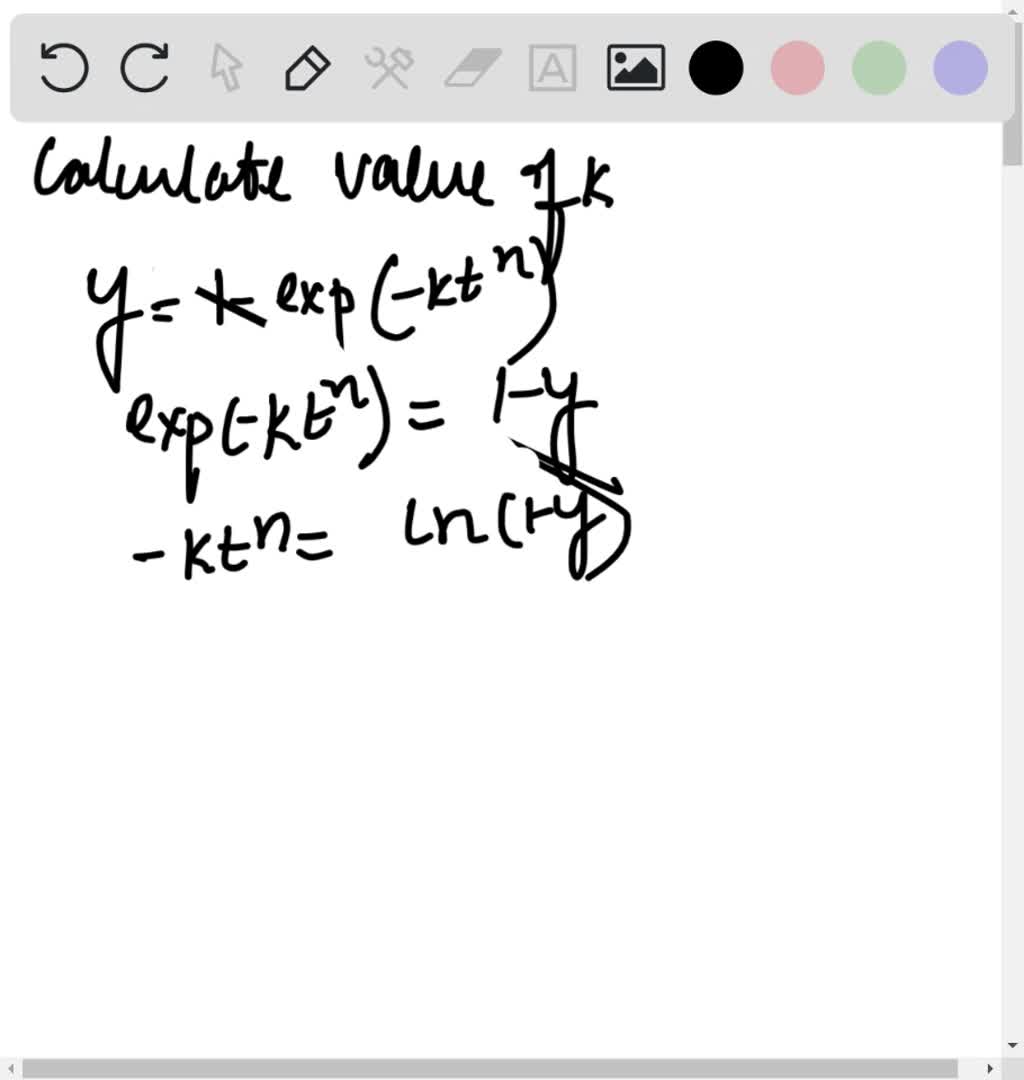 SOLVED:For some transformation having kinetics that obey the Avrami ...