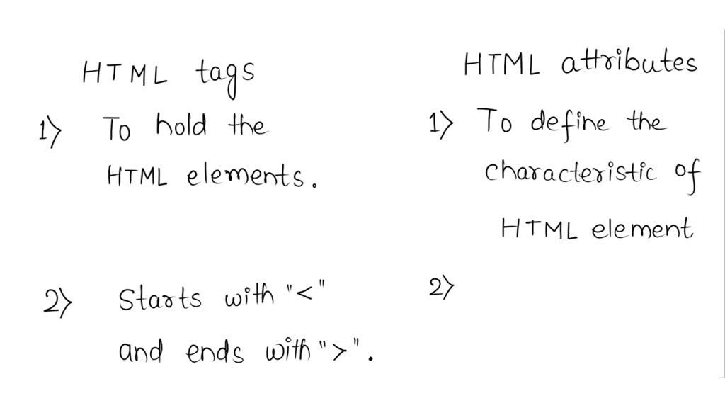 Quais são as diferenças entre o uso de tags em XML versus HTML? | Numerade