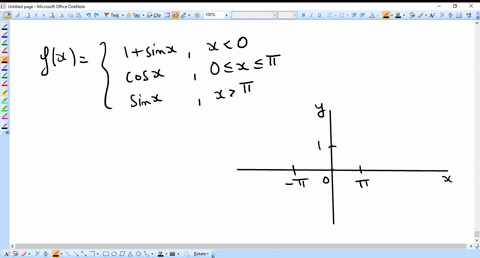 11-12 Sketch the graph of the function and use it to determine the ...