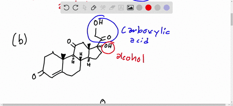 SOLVED:Find and name all of the functional groups in (a) glycocholate ...