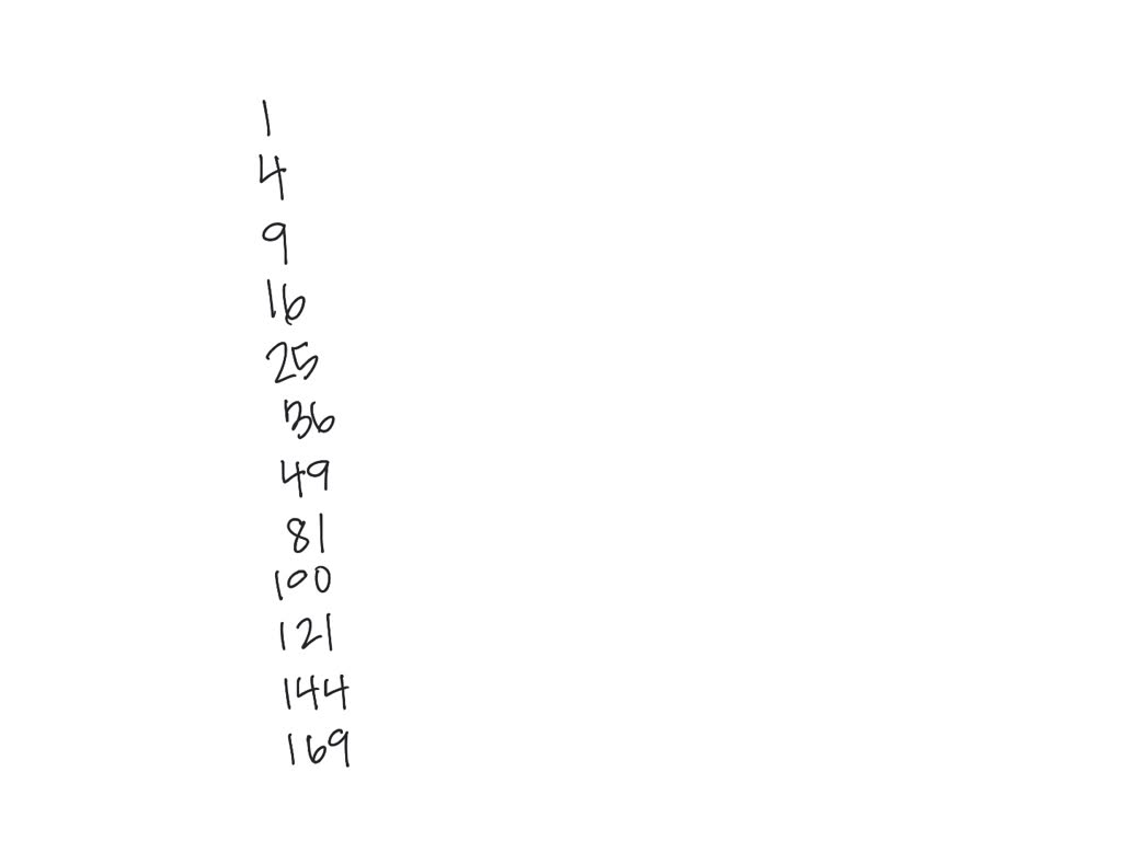 SOLVED: The sum of the squares of two consecutive positive integers is ...