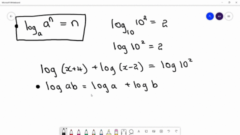 SOLVED:How can you tell quickly that log(x+4)=log(-2) has no real solution?