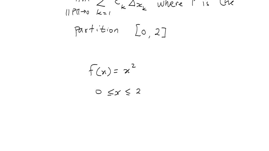 ⏩SOLVED:Express the limits in Exercises 1-8 as definite integrals. … | Numerade
