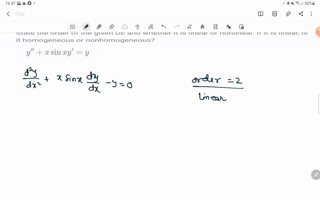 SOLVED:Given ; y(n+1)-y(n)+ny(n)y(n+1)=0, Classify the given difference ...