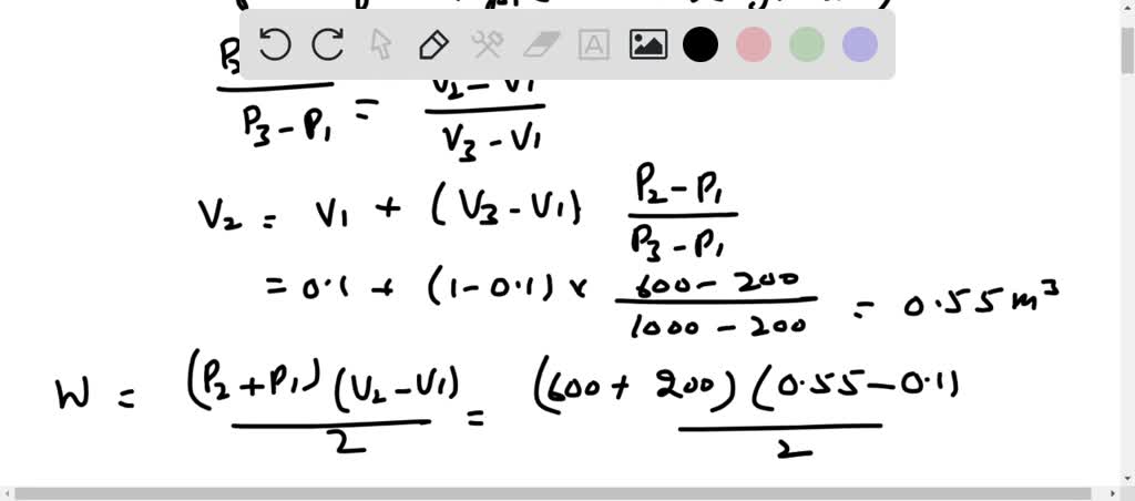 ⏩SOLVED:Reconsider Prob. 13-95. Calculate the total work and heat… | Numerade