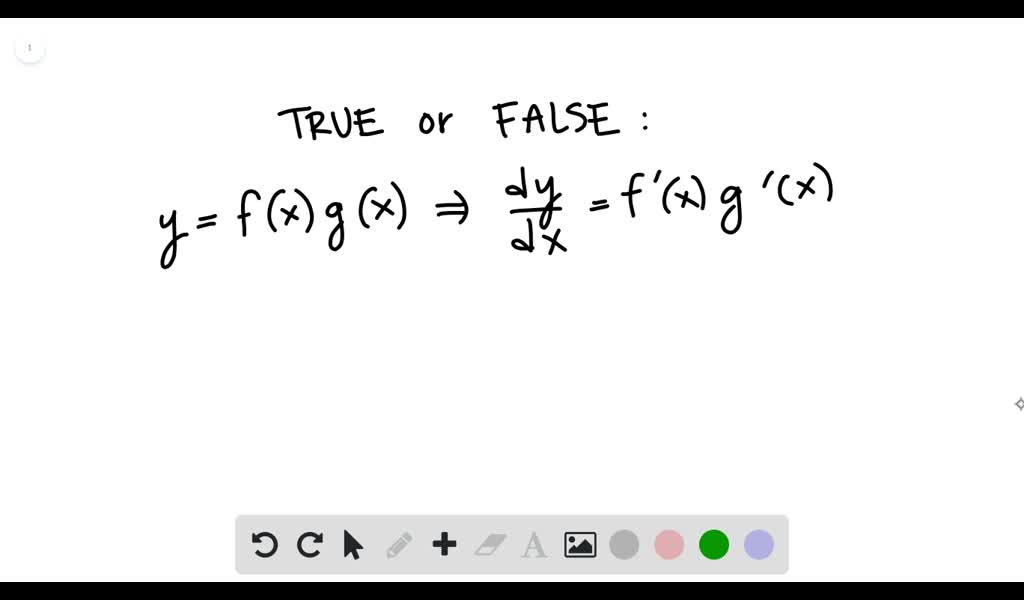 SOLVED: ¿Verdadero o falso? En los ejercicios 131 a 136, determinar si ...
