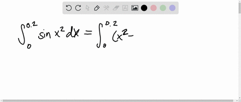 SOLVED:Use series to estimate the integrals' values with an error of magnitude less than 10^-5 ...