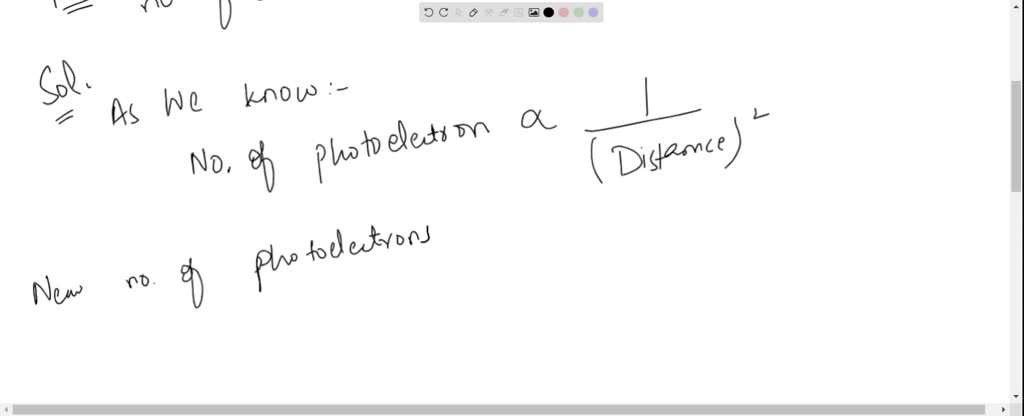 SOLVED: A photoelectric cell is illuminated by a small intense source ...