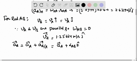 SOLVED:For the oil pump rig shown, link A B causes the beam B C E to ...
