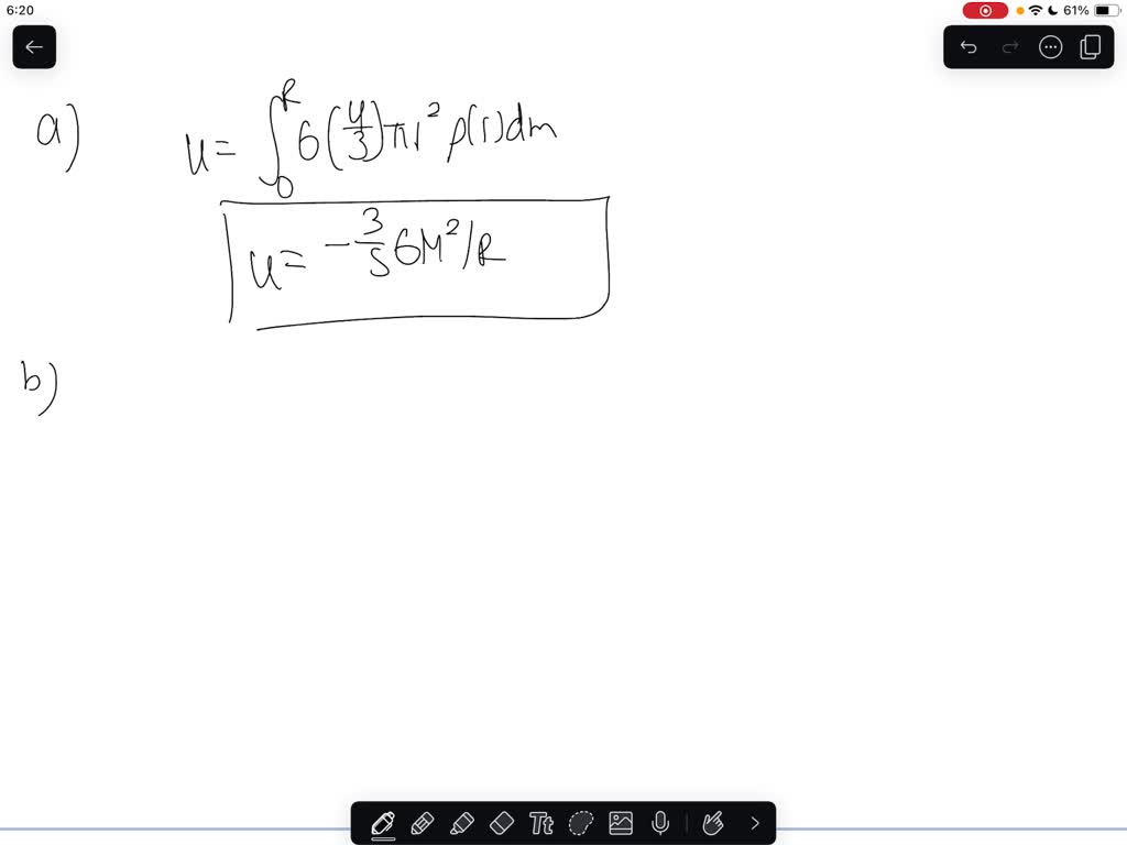 ⏩SOLVED:Consider a sphere of mass M and radius R. Calculate the… | Numerade