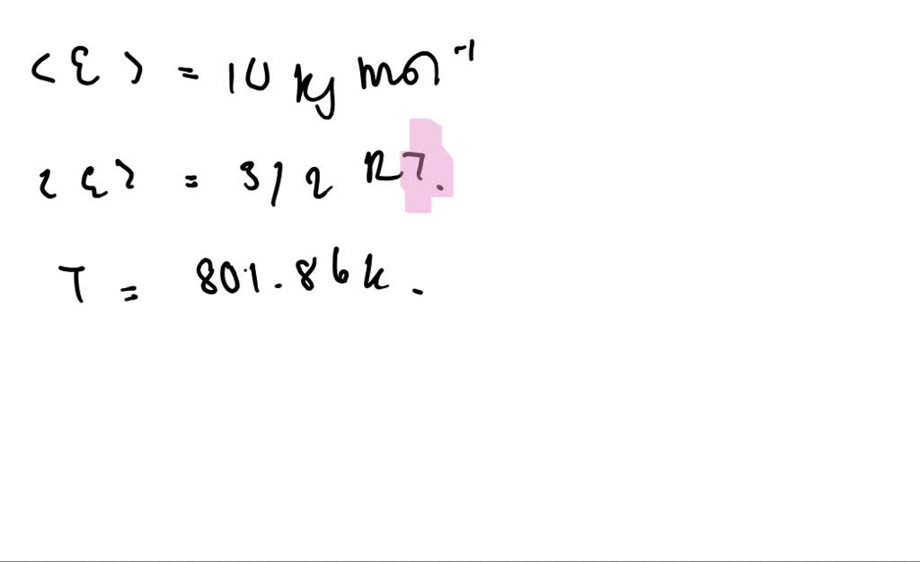 What Is The Root Mean Square Speed Of A Molecule Of O SolvedLib