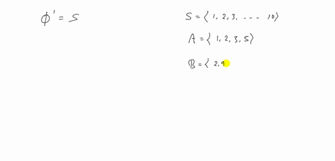 SOLVED:Use Venn diagrams to illustrate the given identity for subsets A, B, and C of S. ∅^'=S