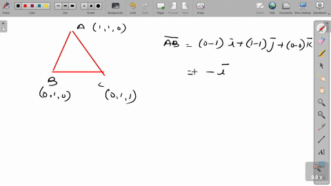 SOLVED:Give reasons for your answer. The triangle in 3 -space with ...