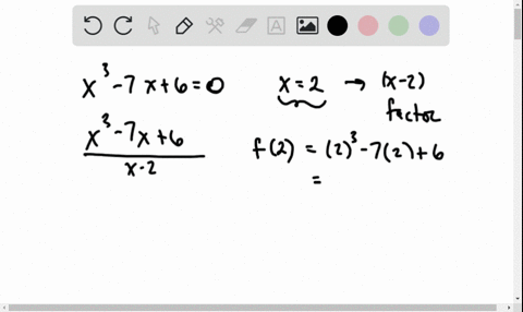 SOLVED:Using the Factor Theorem In Exercises 47-52, use synthetic division to show that x is a ...