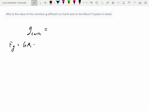 ⏩SOLVED:Why is the value of the constant g different on Earth and on ...