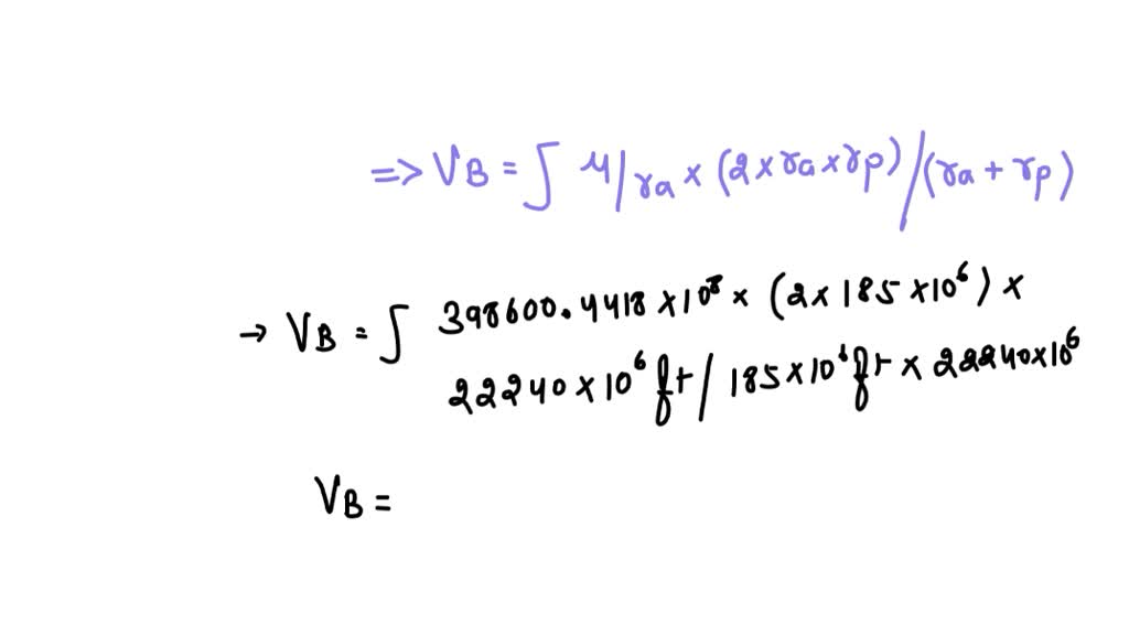 SOLVED:One way of lifting a satellite into geosynchronous orbit is to use the space shuttle to ...