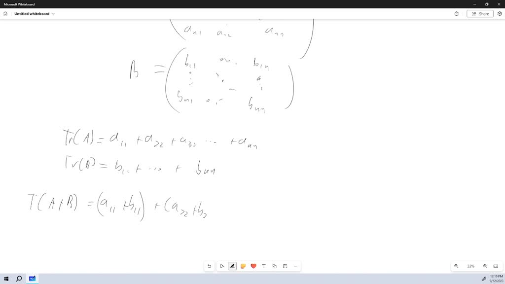 SOLVED:Proof Prove that each statement is true when A and B are square matrices of order n and c ...