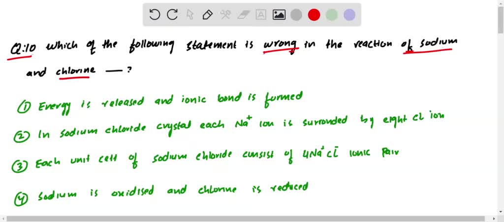 ⏩SOLVED:Which of the following statements is wrong in the reaction… | Numerade