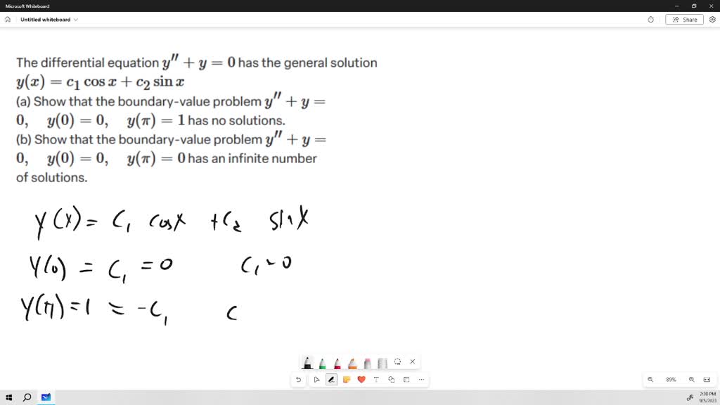 SOLVED:Using u=X Y and -λas a separation constant we obtain X^''+λ X=0 ...