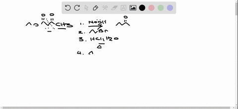 An amidomalonate synthesis was performed using each of the...