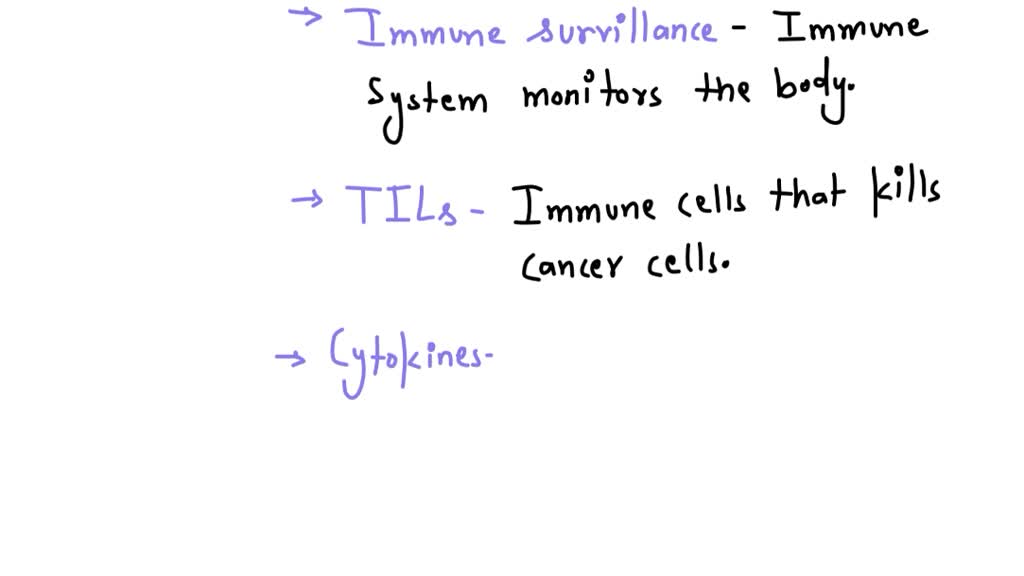 SOLVED:If tumor cells can be destroyed by the immune system, how does ...