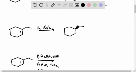 SOLVED:Draw the products, including their configurations, obtained from ...