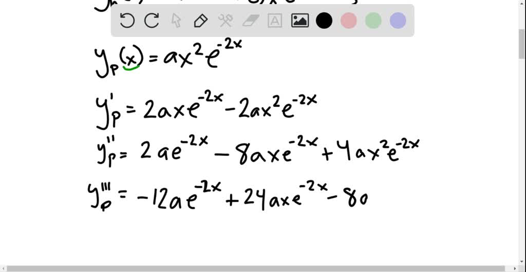 SOLVED y 3 Y 4 Y e 2 X