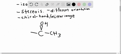 SOLVED: Naming Stereoisomers with One Chiral Carbon Using the RS System ...