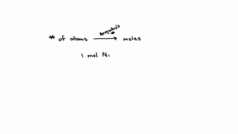 SOLVED:How many moles of nickel (Ni) atoms are there in 9.00 ×10^9 (9 billion) Ni atoms?