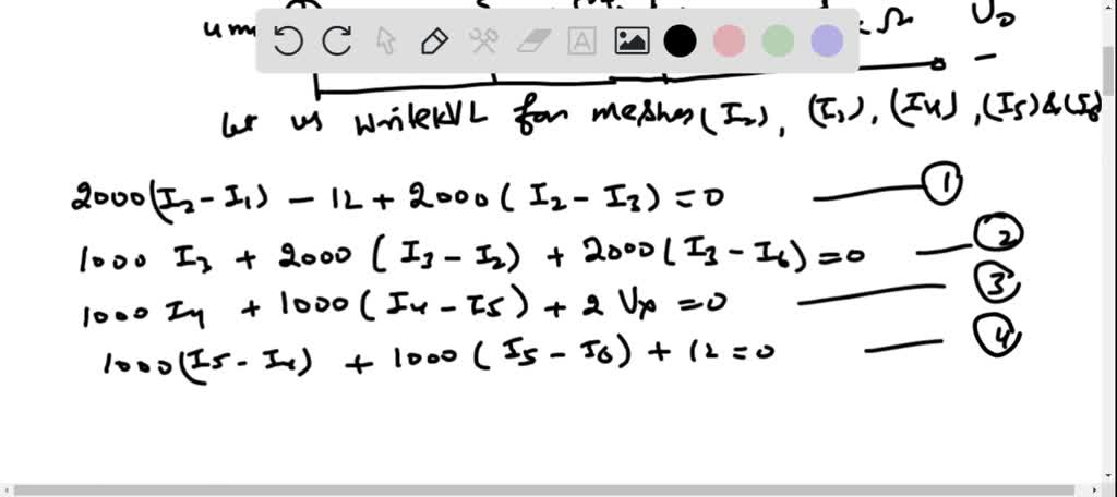 Using Loop Analysis Find V O In The Circuit In F Solvedlib 