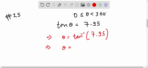 SOLVED:Find all angles θwith 0^∘ ≤θ