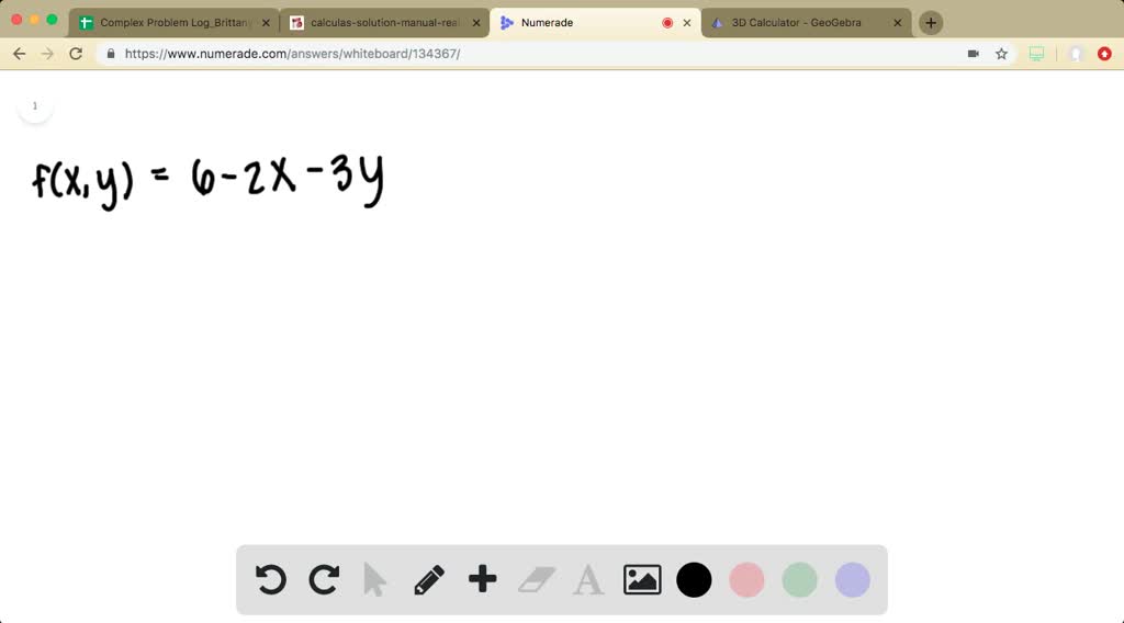 Solvedfunctions Of Two Variables Display The Values Of The Functions In Exercises 37 48 In Two 6942