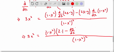 SOLVED:Use implicit differentiation to find d y