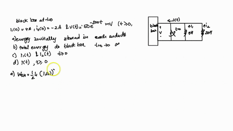 SOLVED: The three inductors in the circuit in Fig. P6.23 are connected ...