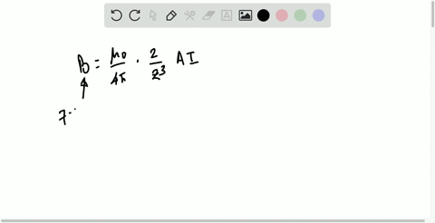 A small current loop shaped like an equilateral triangle carries a 25 A ...