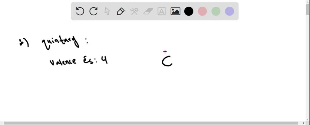 SOLVED:Why is it not possible for a compound to have a quintary carbon ...