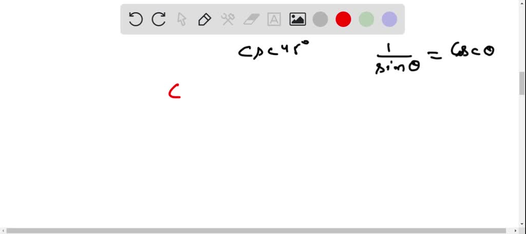 Use the results in Exercises 33-41 and the reciprocal identities cscθ ...