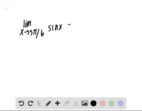 SOLVED:Finding a Limit of a Trigonometric Function In Exercises 27-36, find the limit of the ...