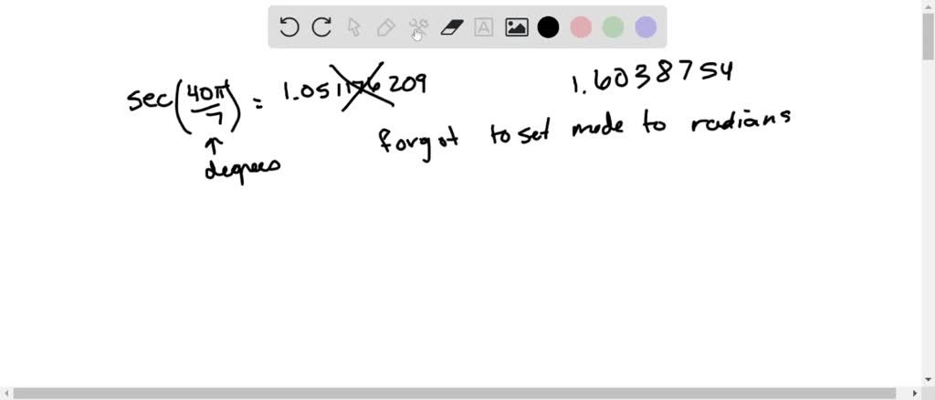 SOLVED:A person who has recently studied geometry is asked, "What is ...