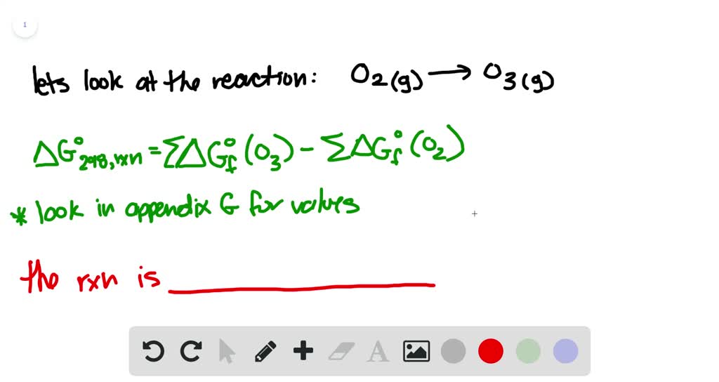 SOLVED:Is the formation of ozone (O3(q)) from oxygen (O2(g ...