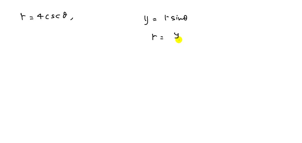 ⏩SOLVED:Converting a Polar Equation to Rectangular Form In Exercises… | Numerade